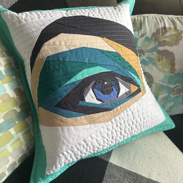 PDF Window of the Soul Foundation Paper Piecing EYE Pattern - Etsy