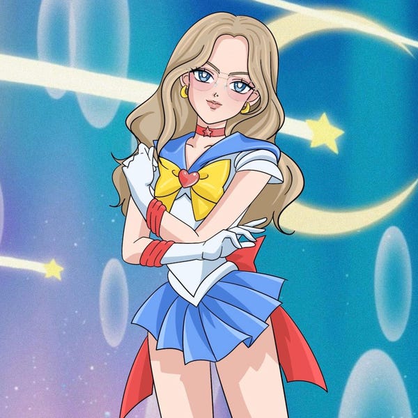 Fully Custom Anime Portrait , Couple Anime Portrait, Family Anime ...