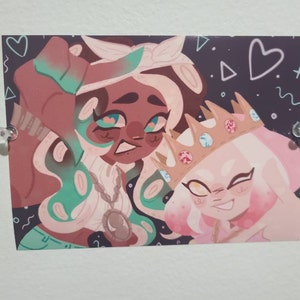 Splatoon Octo Expansion Pairs Prints - Etsy