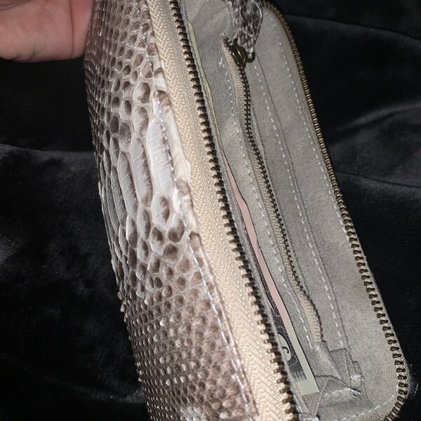 Genuine Python Skin Wallet | Money Wallet Genuine Leather Big Unisex ...