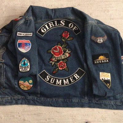 Custom Patches for Jackets Custom Back Patch Biker Patch Custom Rocker ...