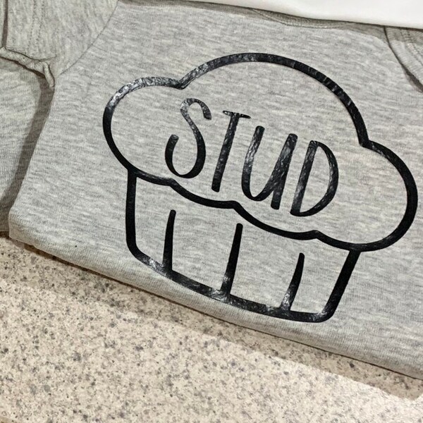 Stud Muffin SVG - Baby Svg - Newborn Svg - Baby Boy Svg - Svg, Dxf, Png ...