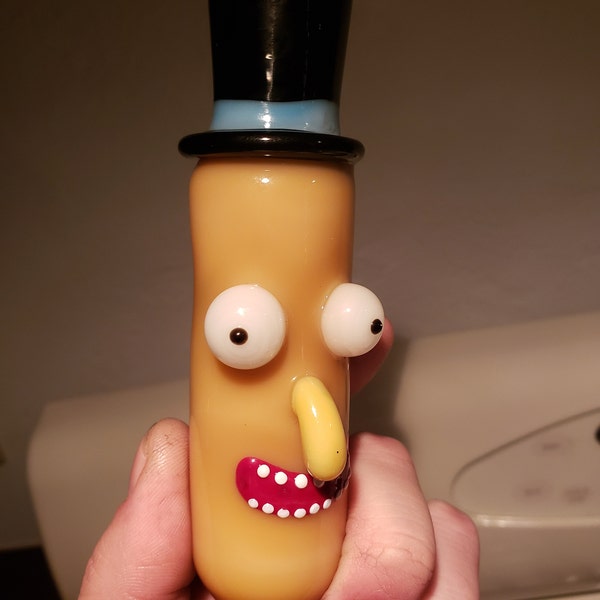 Poopy Pance Glass Blown Tobacco Pipe - Etsy