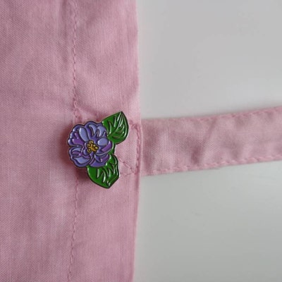 Sappho's Club Violet Enamel Pin Badge - Etsy UK