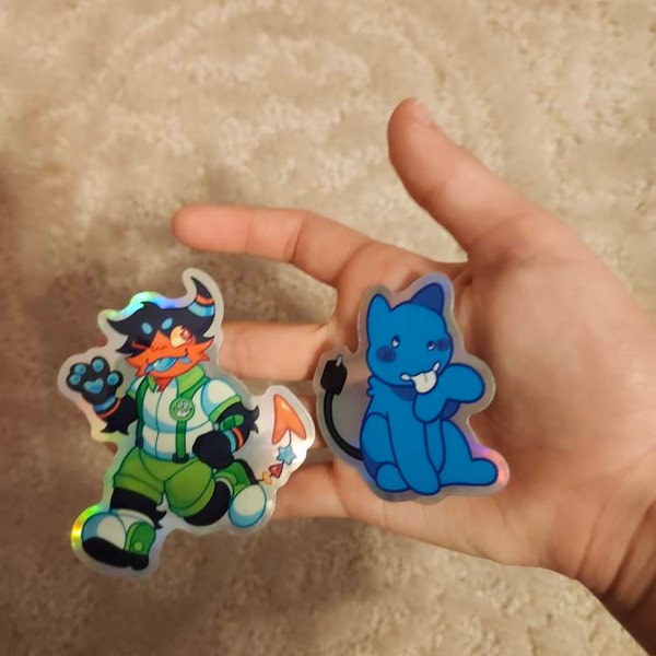 SERIES 3 REGRETEVATOR - Stickers: Fleshcousin, Jeremy, Reddy, Gregoriah ...