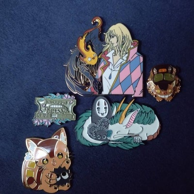 Wizard Hard Enamel Pin Flame Anime Manga - Etsy