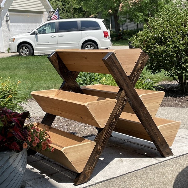 5 Box Tier Planter Digital Plans, Multi-tier Planter/ Herb Box Planter ...