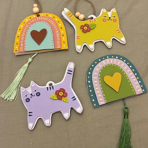 DIY PRINTABLE Three Little Cacti Paper Craft, Paper Cactus, Wall Decor ...