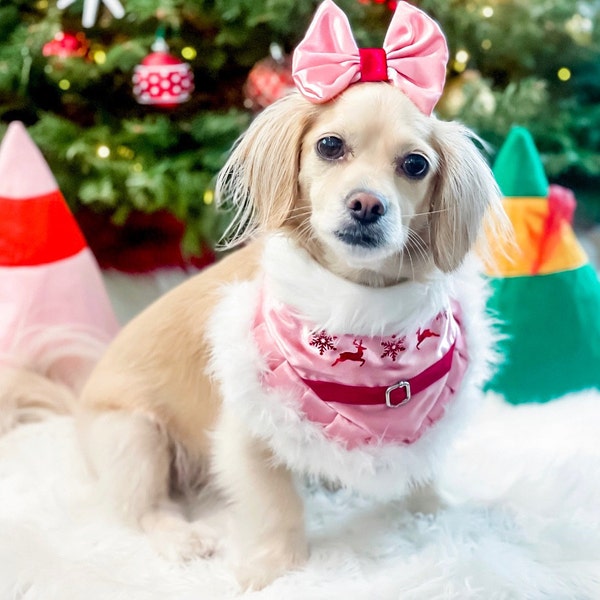 Baker Bandana Christmas Bandana Mrs. Claus Costume Dog Christmas ...