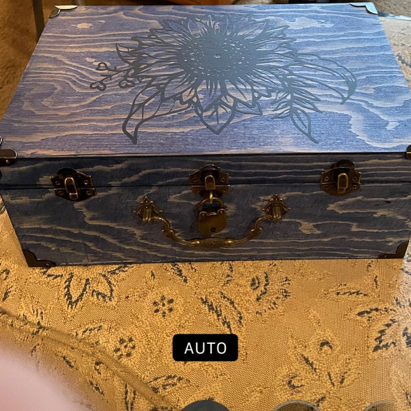 Winnie the Pooh & Piglet Memory Box / Keepsake / Urn / Personalized ...