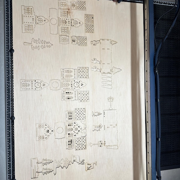 7 Layer 3D Rectangular Map of the World, Multi -layer Panel,laser Cut ...