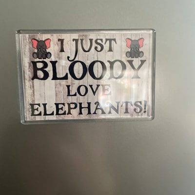 I Just Bloody Love Donkeys Novelty Keyring Ideal Gift for - Etsy