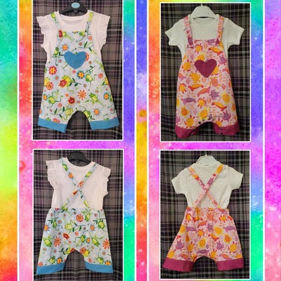 Easy Baby and Toddler Pinafore Dress With Front Pocket PDF - Etsy