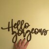 Hello Gorgeous Sign, Hello Gorgeous Wooden Sign, Hello Gorgeous Cutout ...