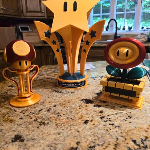 Mario Kart Shell Cup (14", 7") | MK8D Trophy - Etsy