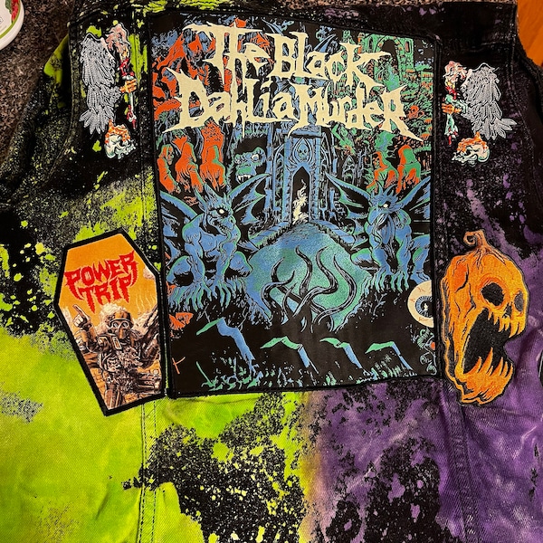 Embroidered Screaming Pumpkin Patch - Etsy