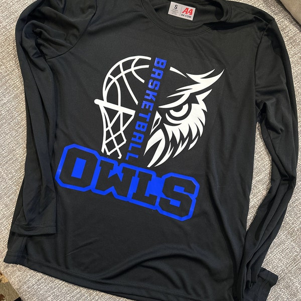 High School Owls Basketball Svg, Owl Svg, Owls Svg, Owls Mascot Svg ...