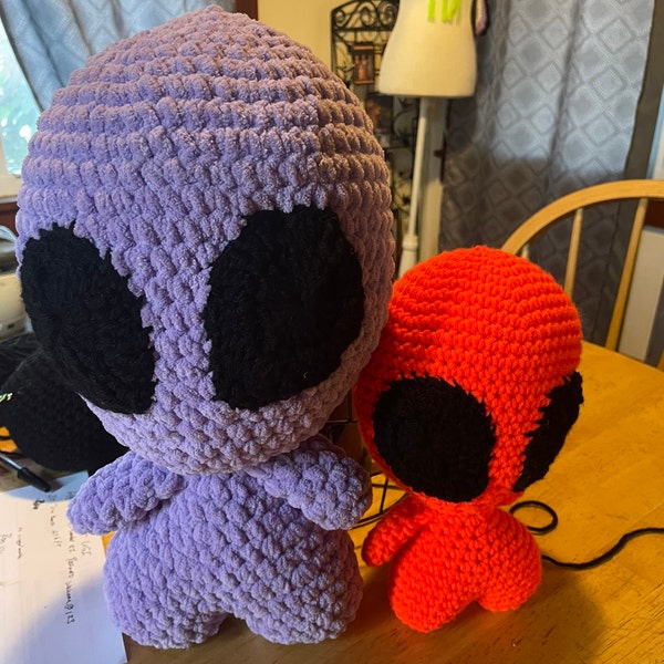 Chubby Alien Crochet Pattern - Etsy