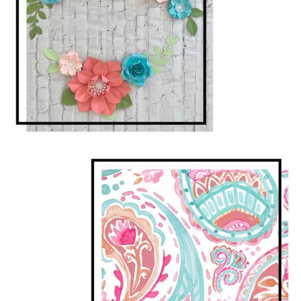 Paper Flowers Inspired by Floral Field by Cloud Island- FREE ...