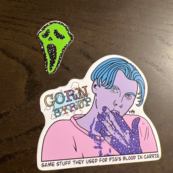 Favorite Scary Movie 7 Pc. Sticker Pack for Laptops, Iphones ...