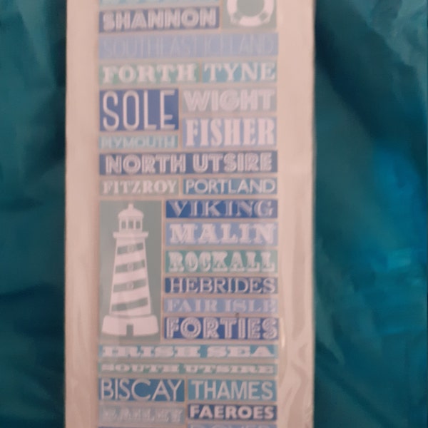 Shipping Forecast Map, Beaufort Scale and UK Inshore Waters Map ...