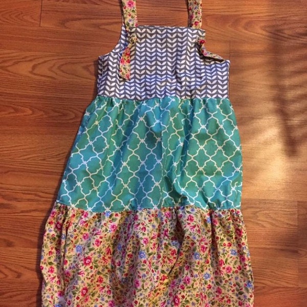 Twirl Knot Dress Sewing Pattern Tutorial Many Sizes PDF 2 Diff. Styles ...