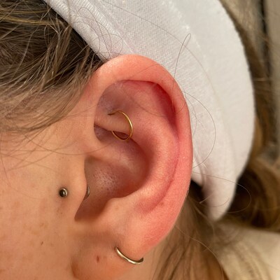 Rook Earring Gold Rook Jewellery Rook Piercing Rook Ring Rook Piercing ...