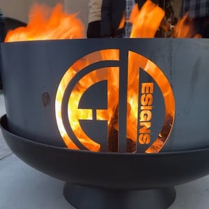 Camping Silhouette Fire Pit, Metal Yard Art, Chair Fire Pit, Gift for ...