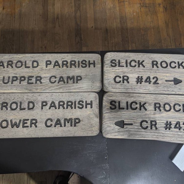 Rustic Trail Signs, Peak Signs, Colorado 14ers, Weathered, Patina ...