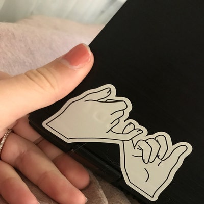 Pinky Promise Sticker MacBook Stickers Laptop Stickers Waterbottle ...