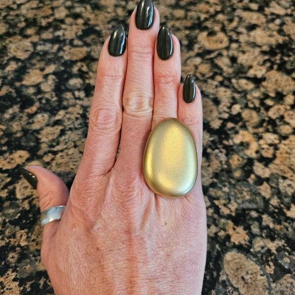 Iridescent Cool Rings, Colored Glass Rings, Quirky & Affordable Rings ...