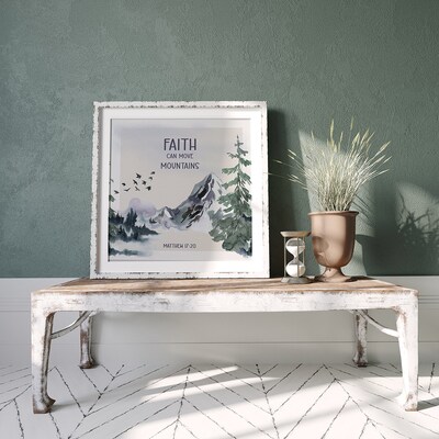 Round Frame Mockup. - Etsy