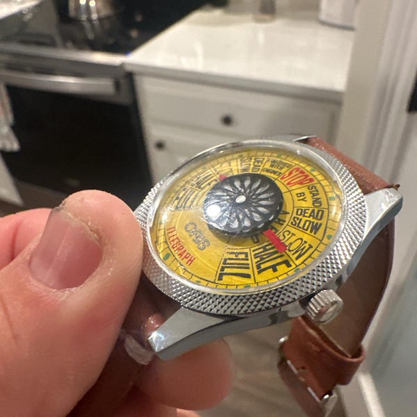 Rare Vintage Oris Yellow Dial Hand Winding FHF Movement ST-96 Swiss ...