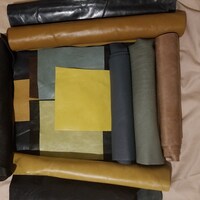 Premium Full Grain Italian Cowhide Leather Scrap Upholstery - Etsy