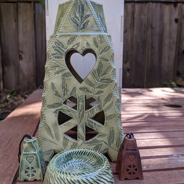 Yule lanterns and pagan decor inspired by Norse by Julleuchter