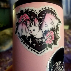 Little Bat Vinyl Sticker - Etsy