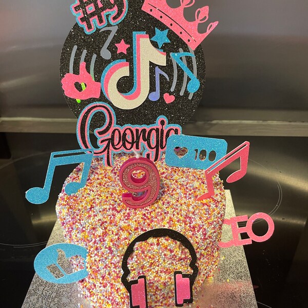 Personalised PRINTABLE Doll Head Cake Topper , Digital Barbie Cake ...