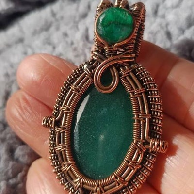 Realistic Eye Pendant Awakening Human Eye Jewelry Copper Wire Wrapped ...