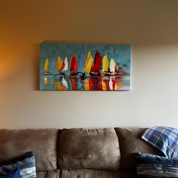 Original 3D White Minimalist Textured Wall Art Triptych Ocean Wave Painting on Canvas Neutural ...