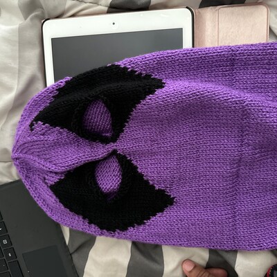 Prowler Mask Balaclava From Spider Man, Marvel Mask Purple Mask ...
