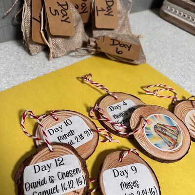 Jesse Tree Guide Homeschool Printables for Christmas Bible Verses for ...