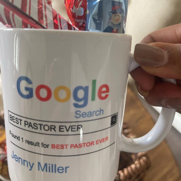 Pastor Mug, Pastor Appreciation Gift, Pastor Coffee Mug, Pastor Cup ...