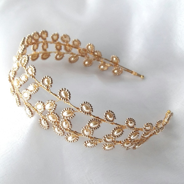 Double Headband / Tiara Band Base for Wedding Millinery & Fascinator ...