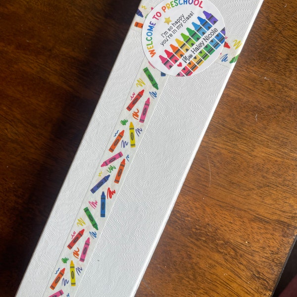 Personalized Back to School Stickers, First Day of School Labels, Kids ...