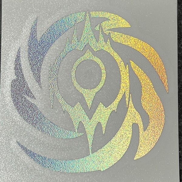 HSR Path Decal - Holographic Silver || Honkai Star Rail Vinyl Sticker ...