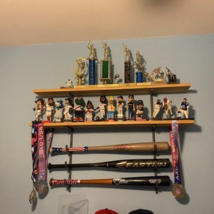 30 Bat Wood A-frame Baseball Bat Display Rack Premium Pine - Etsy