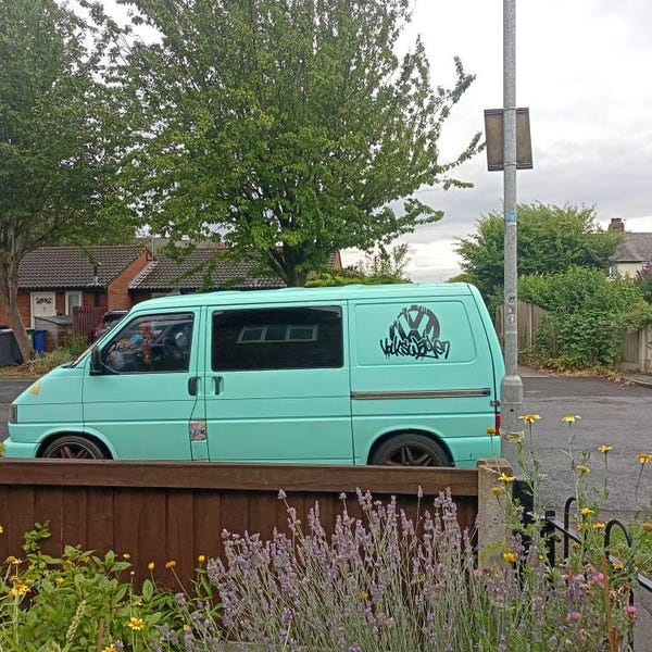 2 X VW Dripping Logo Decals Stickers - Etsy UK