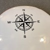 Nautical Compass Car Window Decal , Compass Decal, Nautical Compass ...