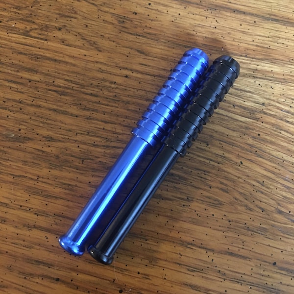 3" Metal One Hitter Dugout Bats Smoking Pipes-designed for 4" Dugouts ...