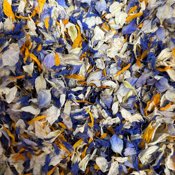 Eco-friendly Biodegradable Wedding Petal Confetti | Sustainable Dried ...
